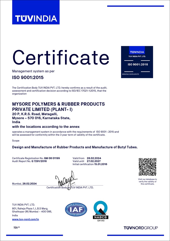 Mypol | Spirit in Rubber | Mysore